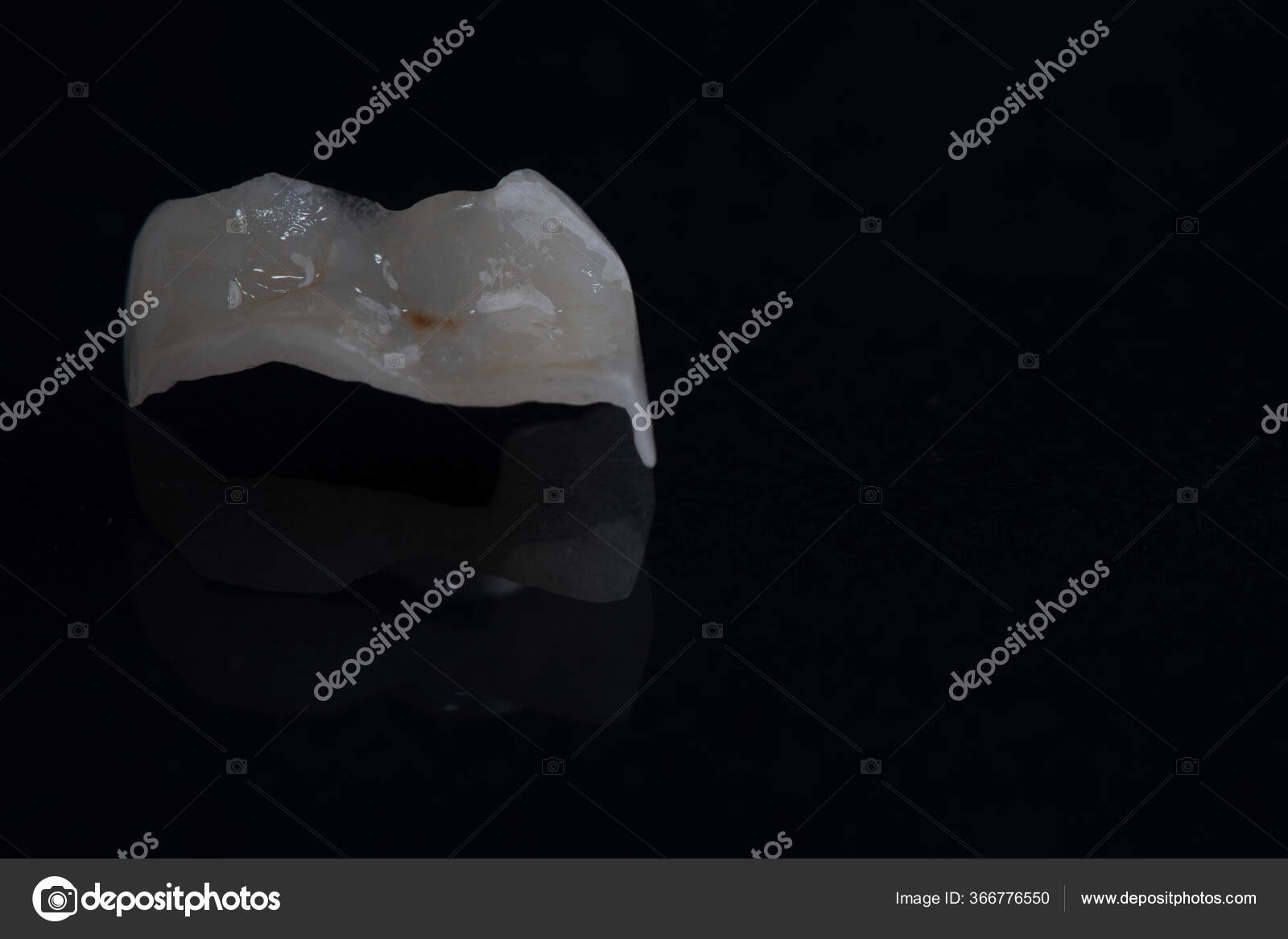 Ceramic White Tab Tooth New Teeth Beautiful Smile Close Dentistry ...