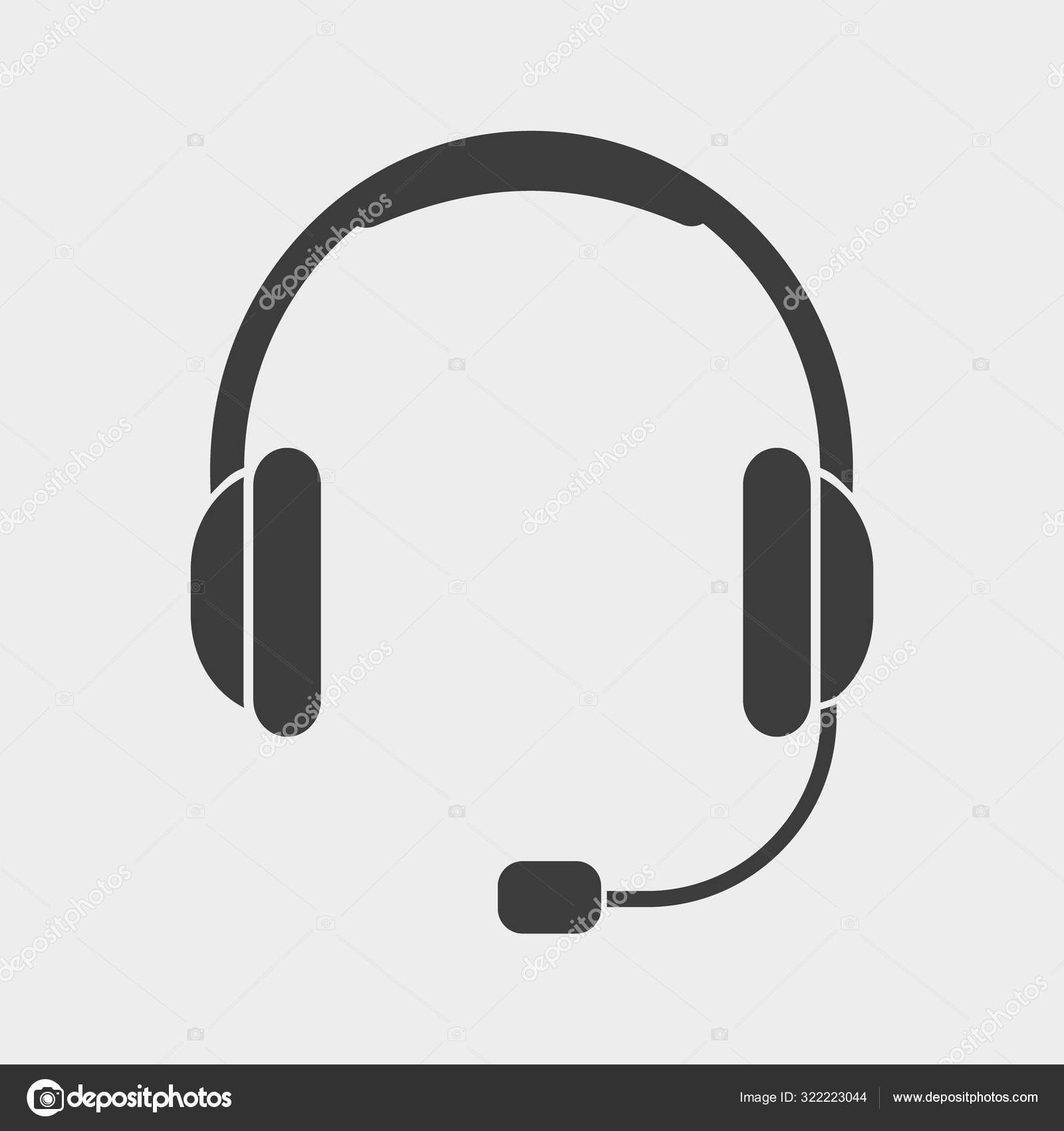 Head Set Icon Headphone Icon