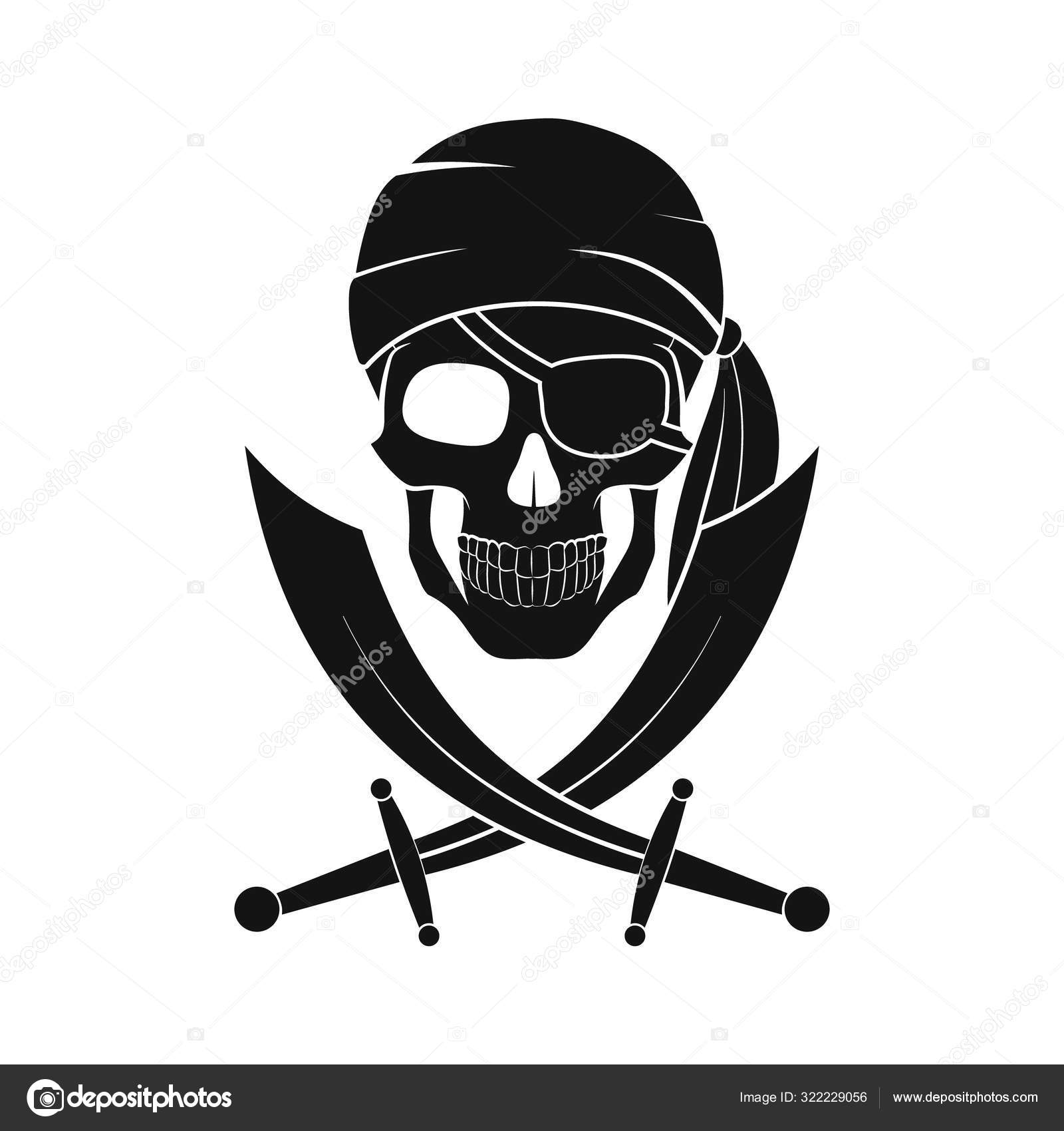 Pirate Skull And Crossbones Swords