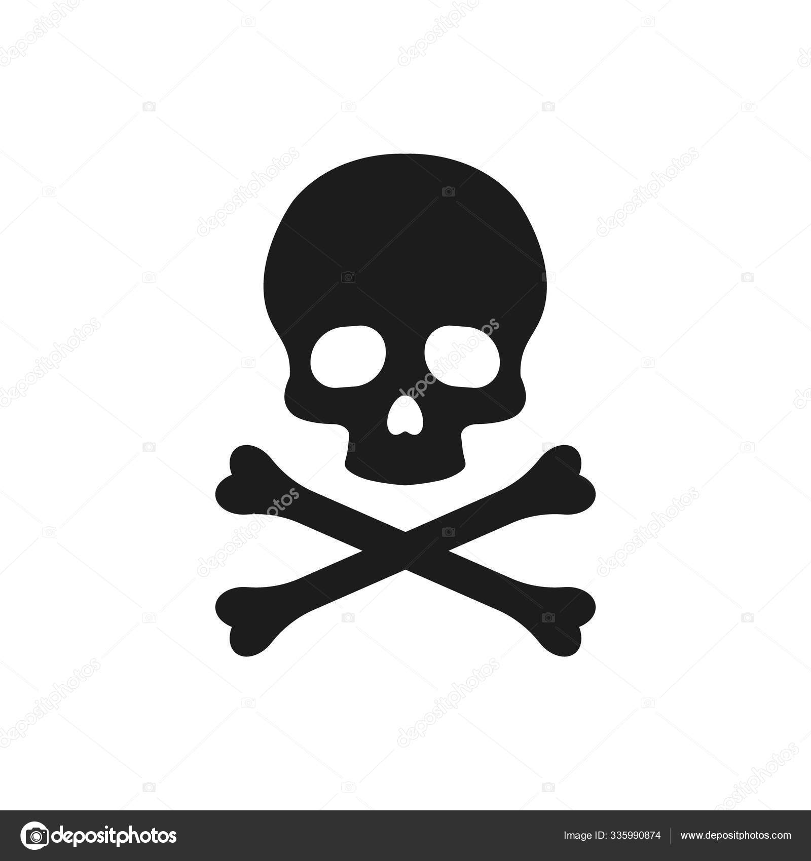 Schreeuwende Schedel Vector