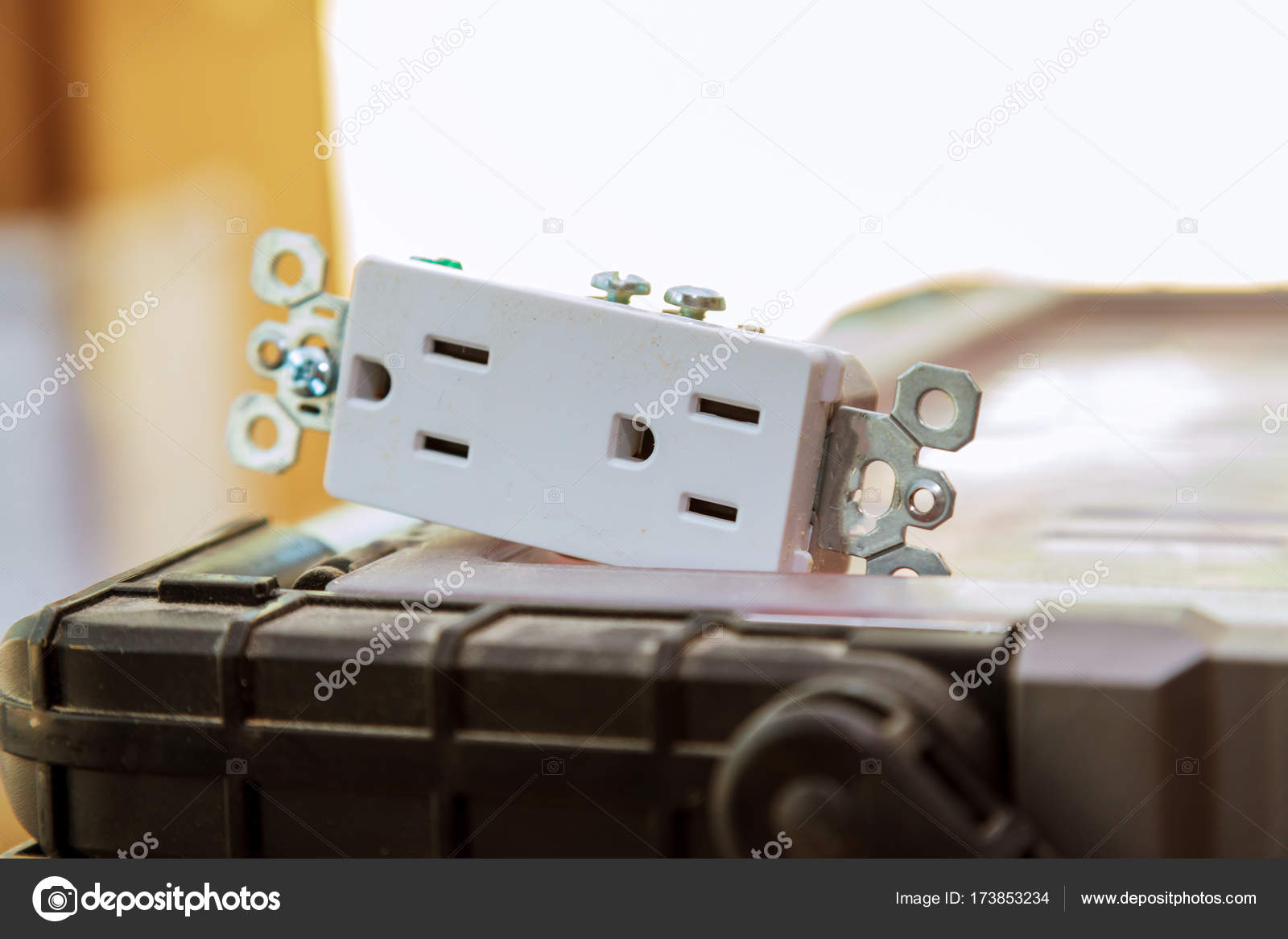 Electrical outlets Electrical outlets outlet, home, power Stock Photo ...