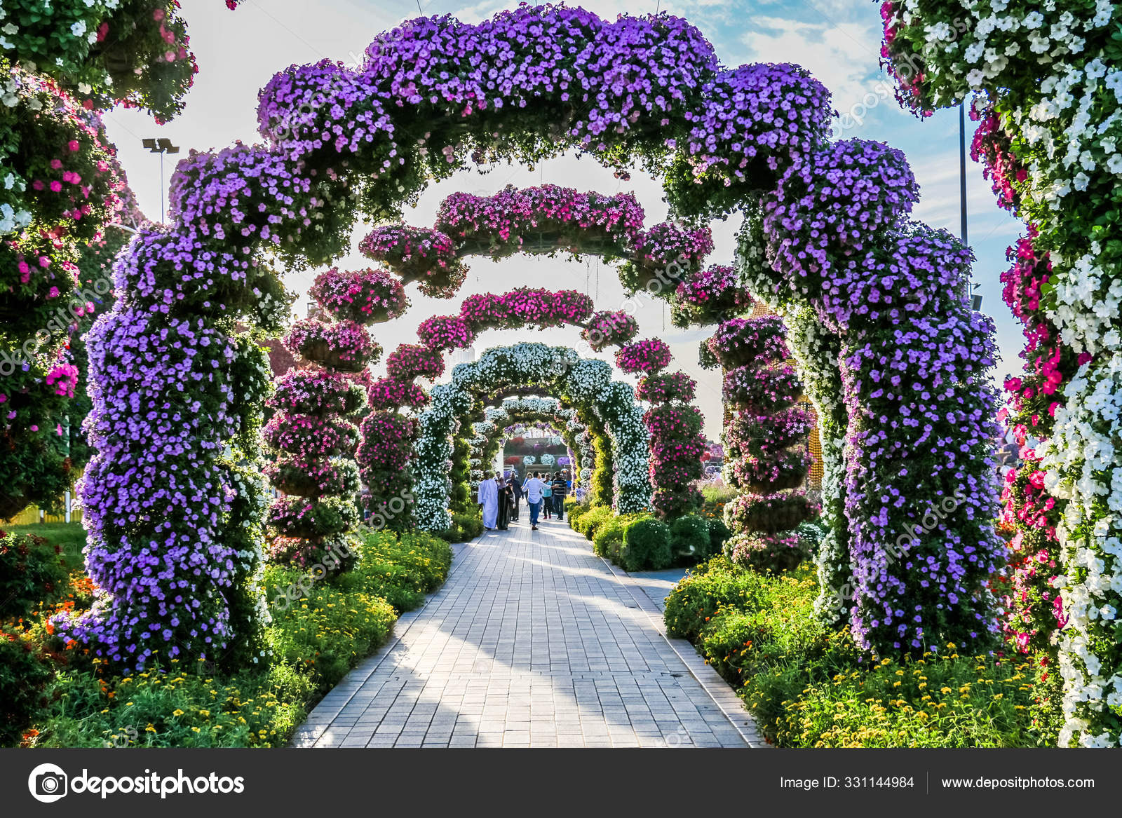 Flower Garden Scenery