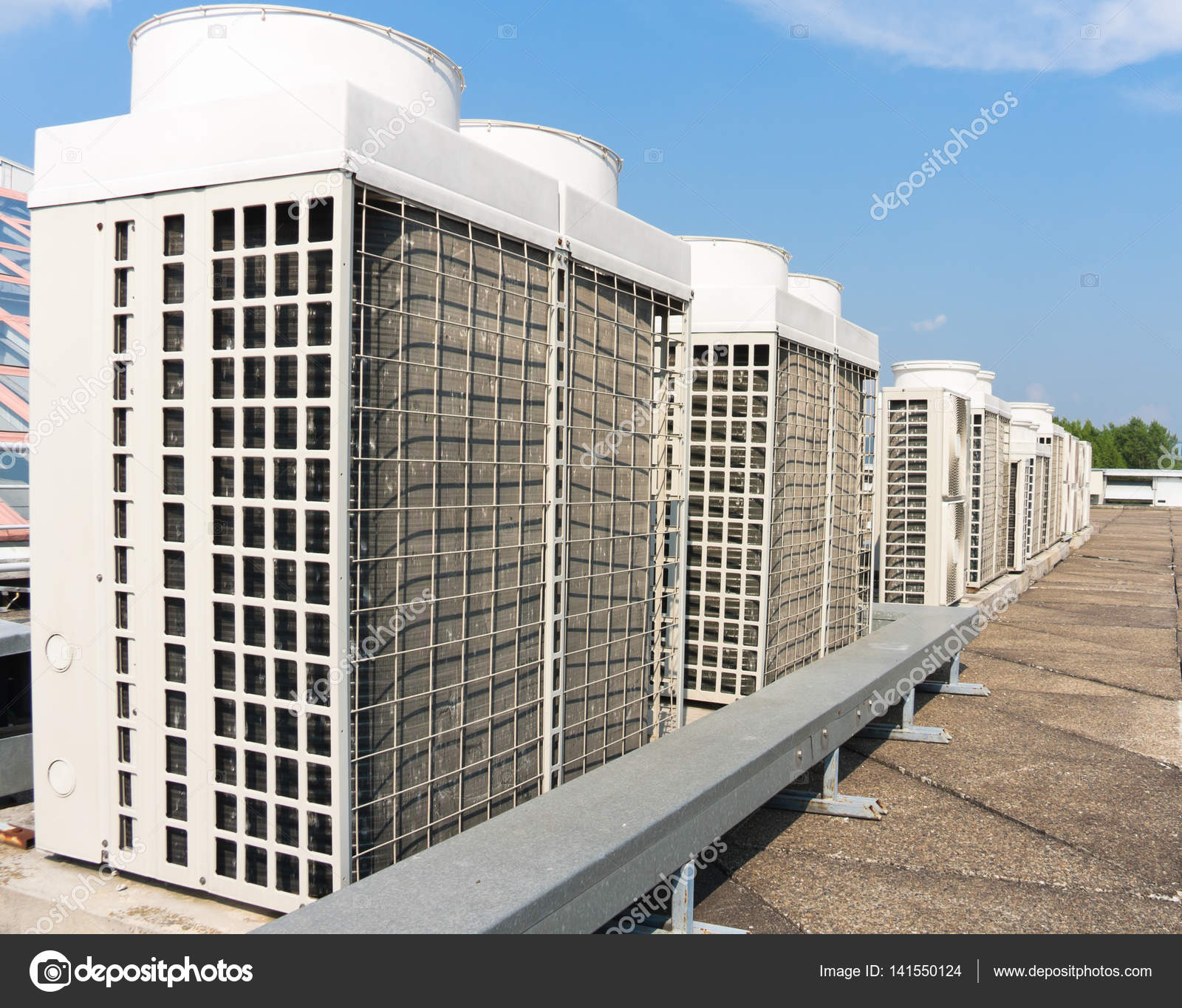 Cooling , technician , conditioning , many , condenser , power ...