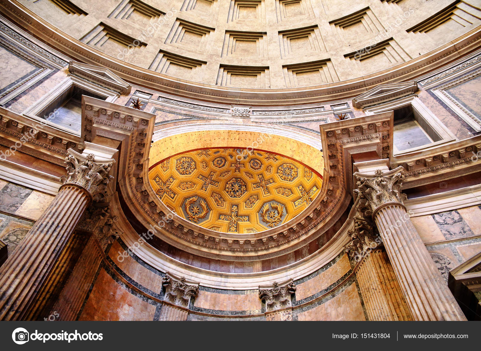 Pantheon Interior Description