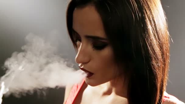 401 Beautiful woman vaping Videos, Royalty-free Stock Beautiful woman ...