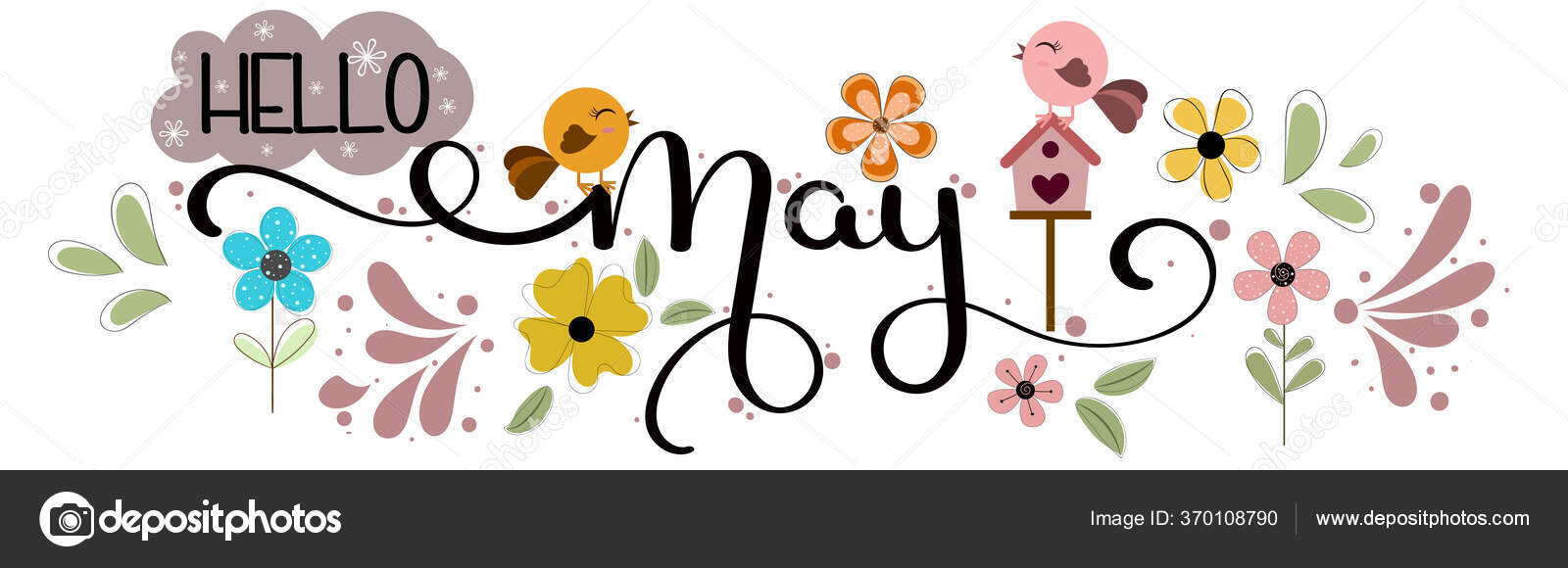 Clip Art May Flowers