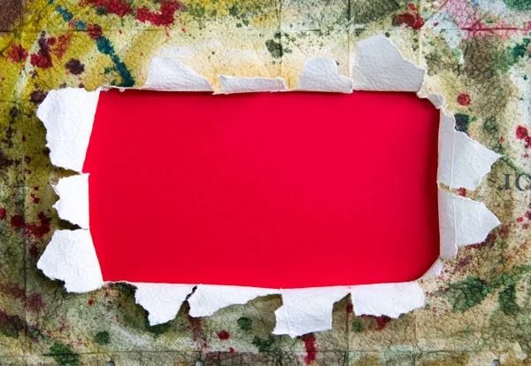 Ripped Paper Background Space Text Stock Photo by ©irstone 331630168