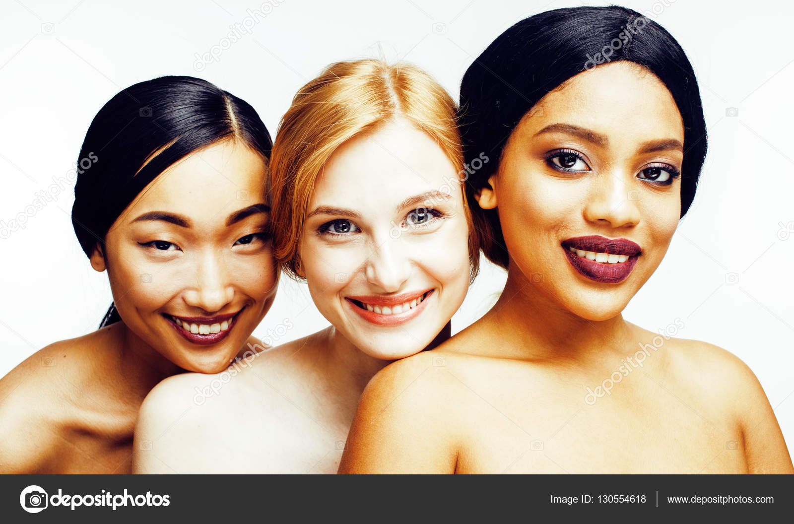 Three different nations women Stock Photo by ©iordani 130554618