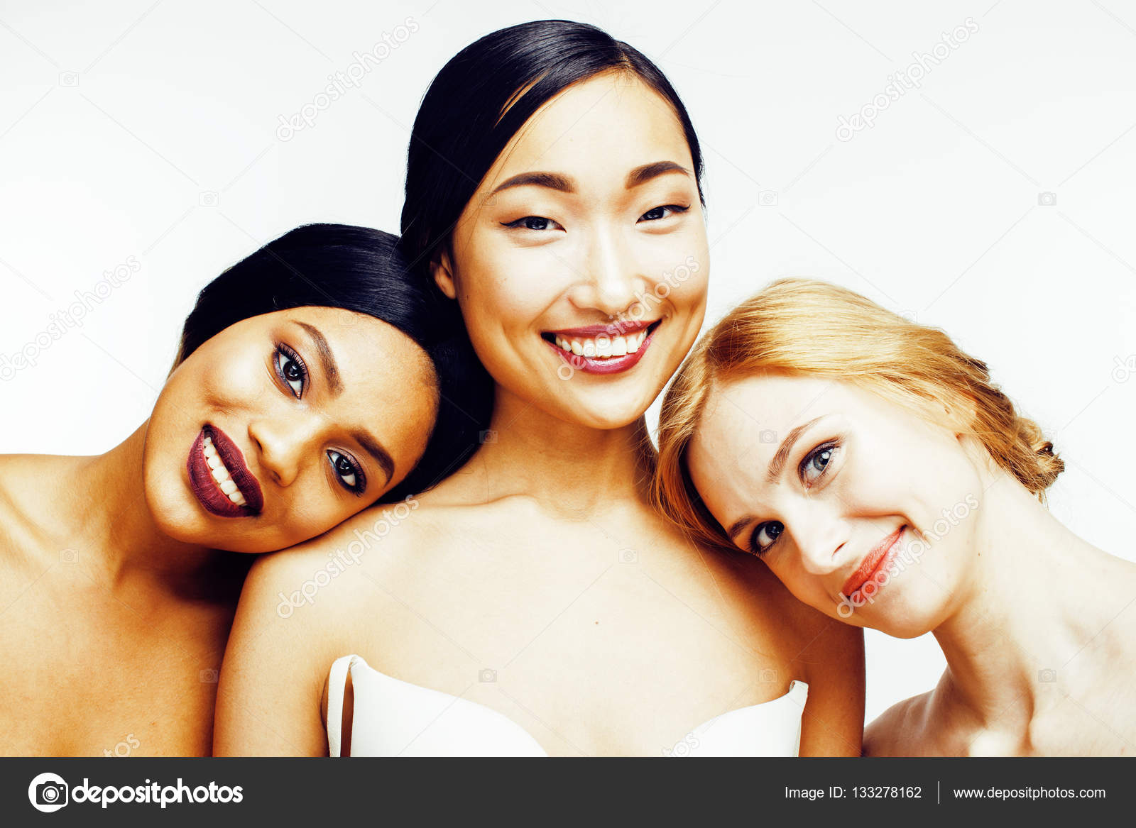 Three different nations women Stock Photo by ©iordani 133278162