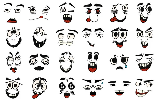 Caras feias imágenes de stock de arte vectorial | Depositphotos