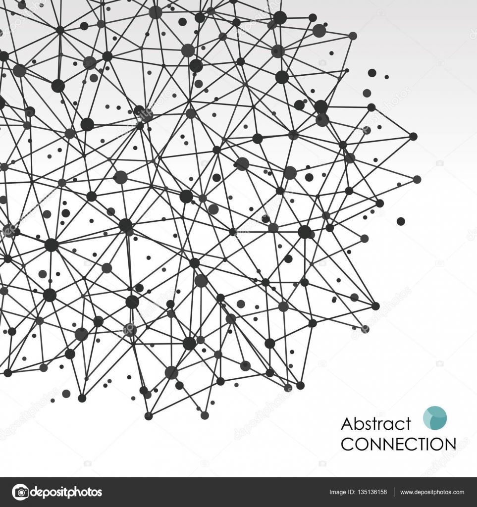 Seamless connected dots and lines pattern — Stock Vector © lub_lubachka ...