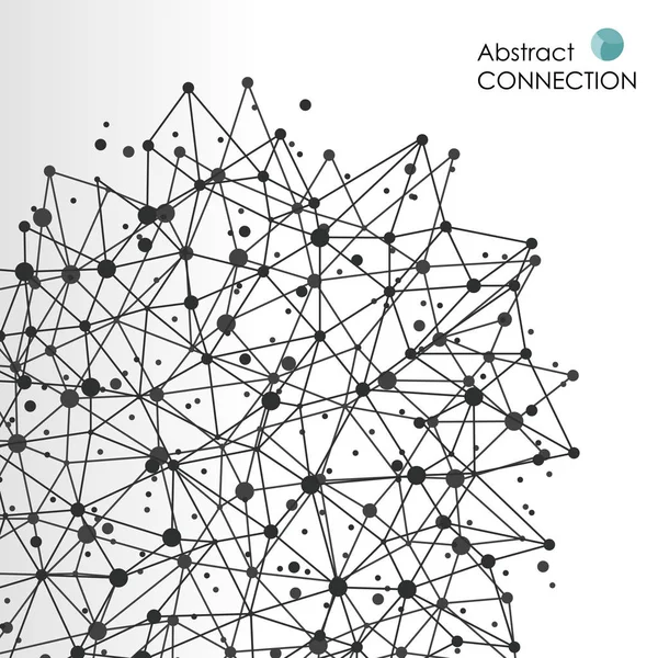 Seamless connected dots and lines pattern — Stock Vector © lub_lubachka ...