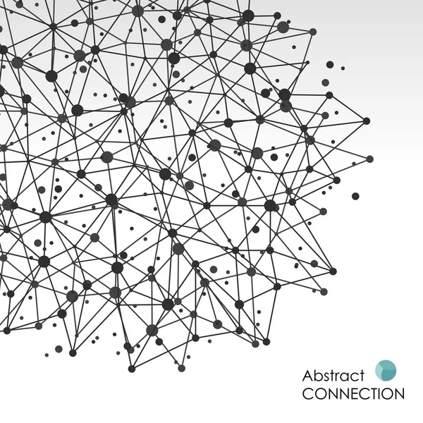 Seamless connected dots and lines pattern — Stock Vector © lub_lubachka ...