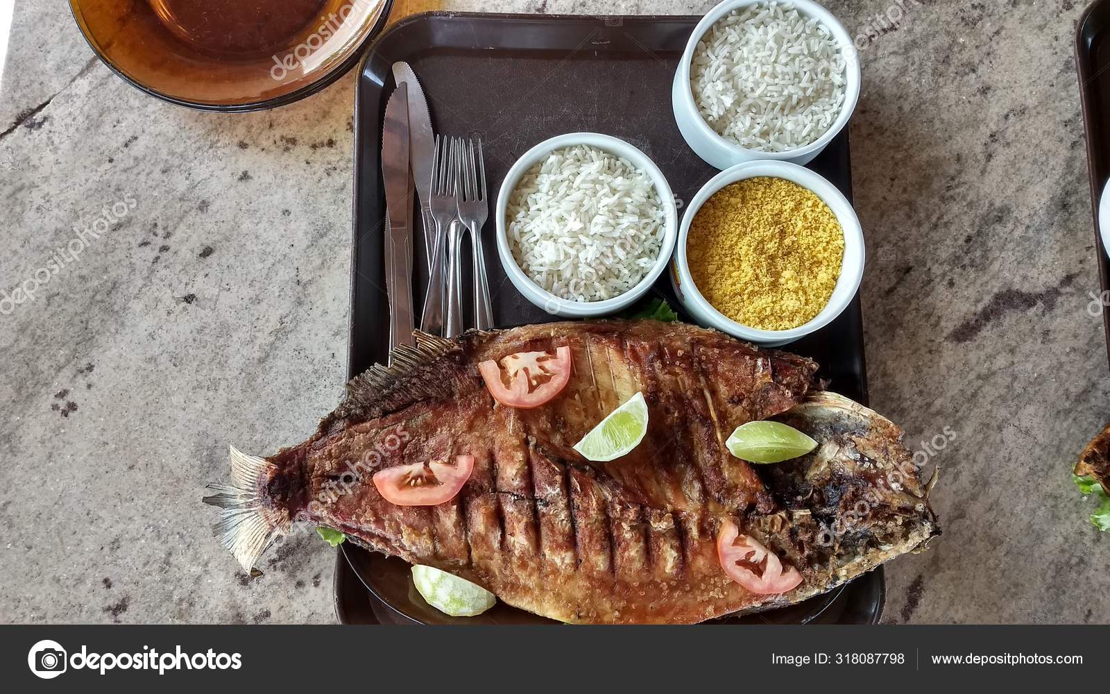 Fish Rice Utensils Spices Tray — Free Stock Photo © diportinanni@gmail ...