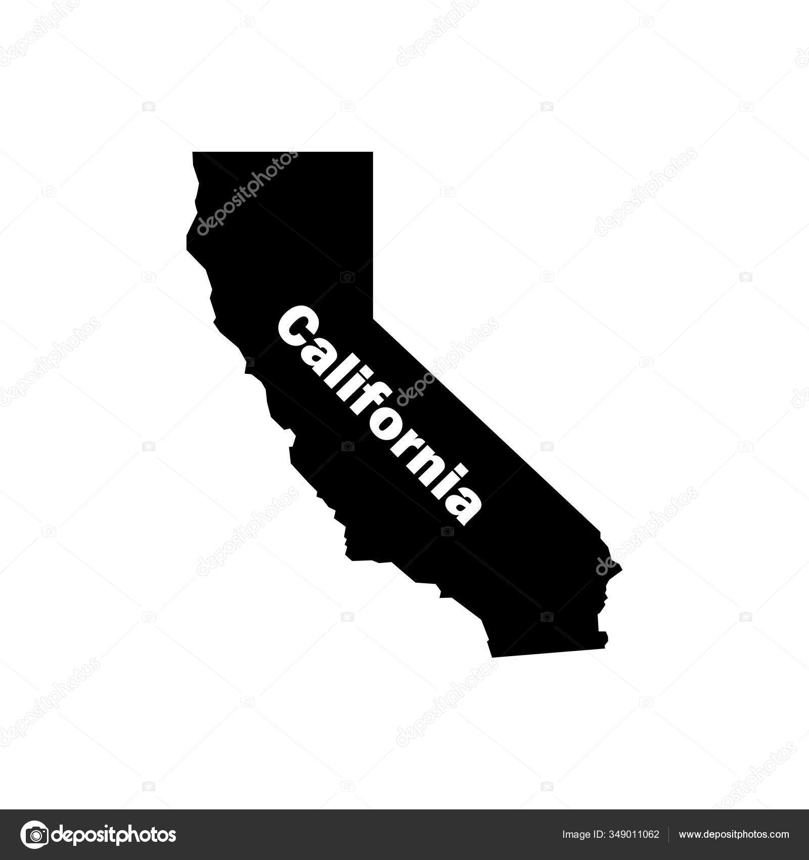 California outline icon isolated. Symbol, logo illustration for mobile ...