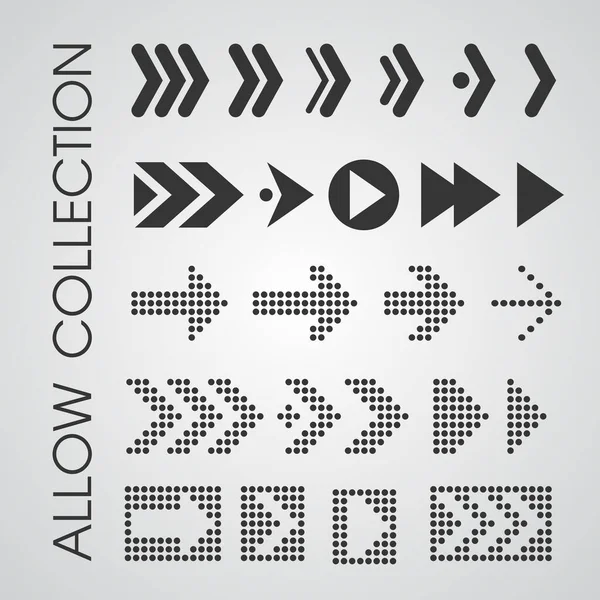 Flecha digital imágenes de stock de arte vectorial | Depositphotos