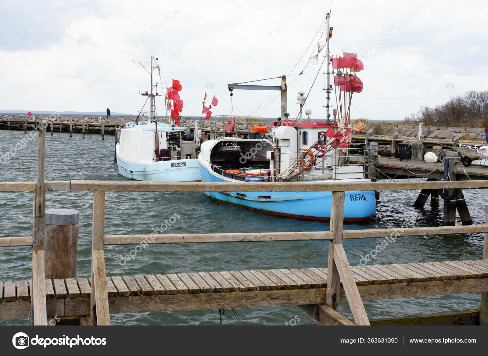 Timmendorf Strand Harbor Insel Poel Mecklenburg West Pomerania Germany ...