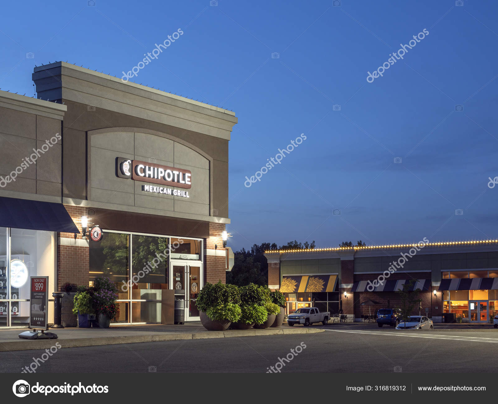 Chipotle Restaurant Exterior
