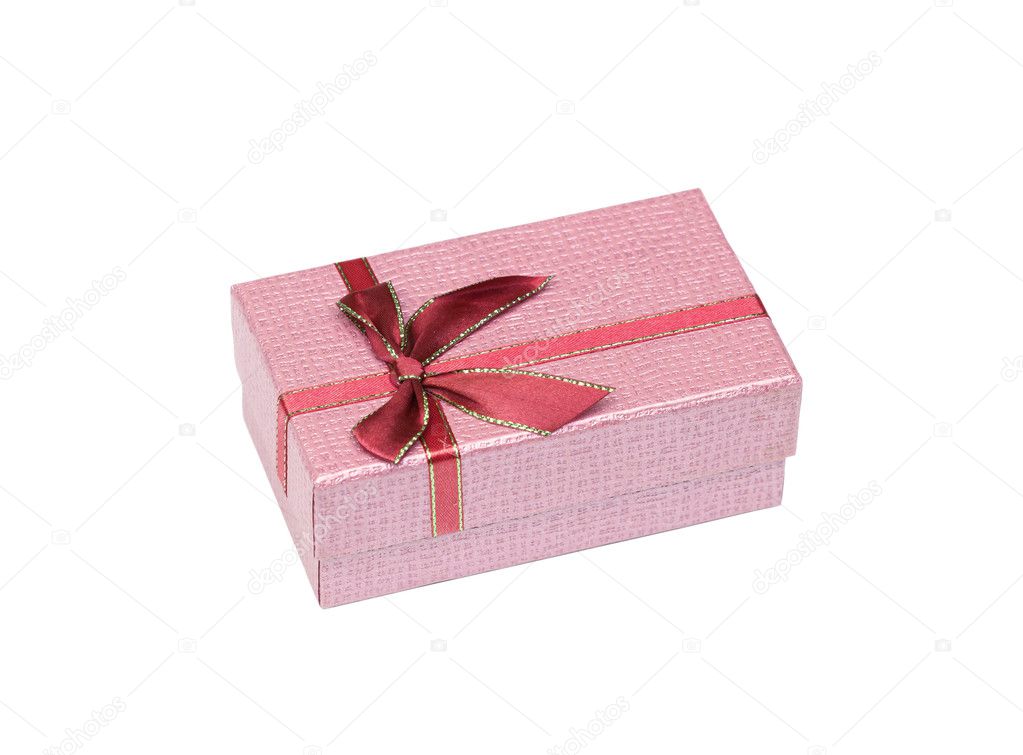 Gift box isolated — Stock Photo © weerapat #127495300