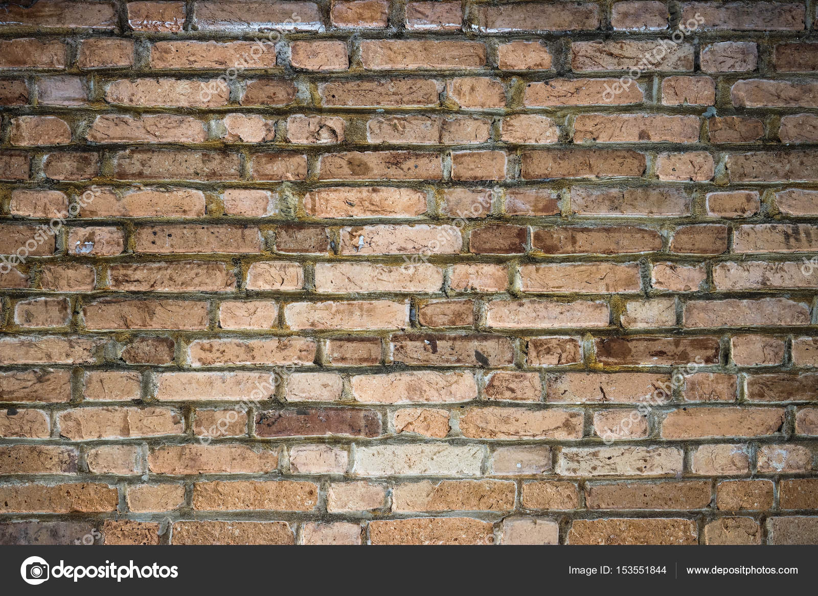 Old clay brick wall background Stock Photo by ©weerapat 153551844