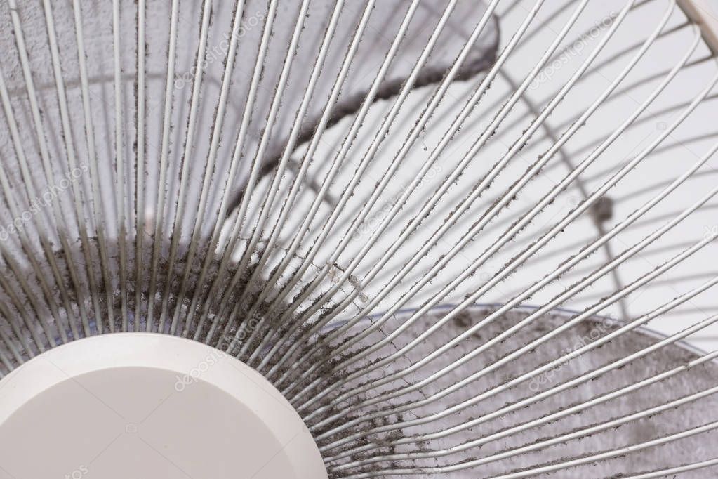Dirty fan full of dust — Stock Photo © weerapat #172527772