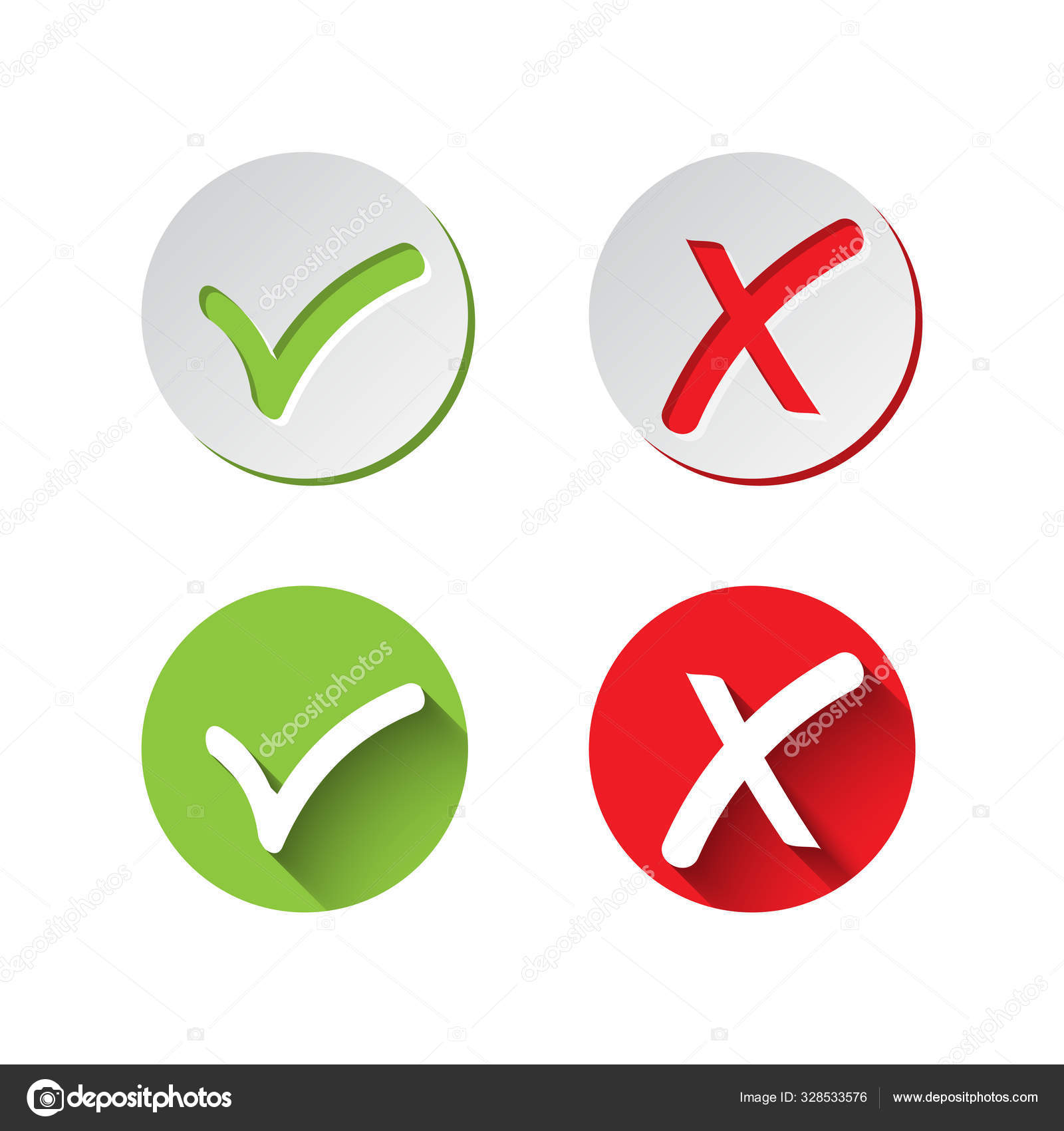 Check Mark Stickers Style Brush Stock Vector by ©liarocer 328533576