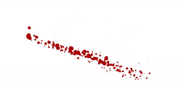 Paint Splash Red Paint Splatter Splash Pack — Stock Video © dyomin ...