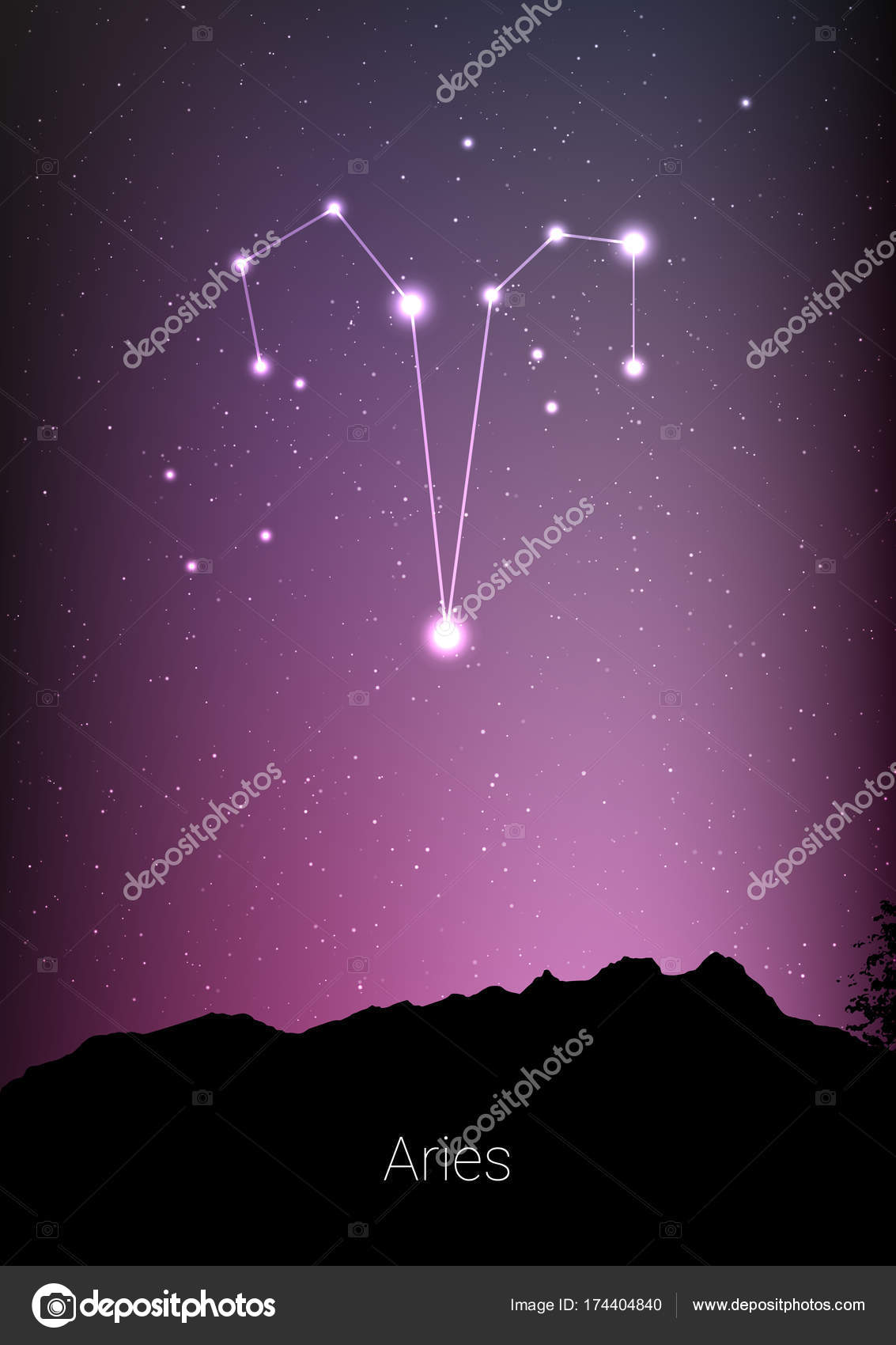 Aries Star Constellation