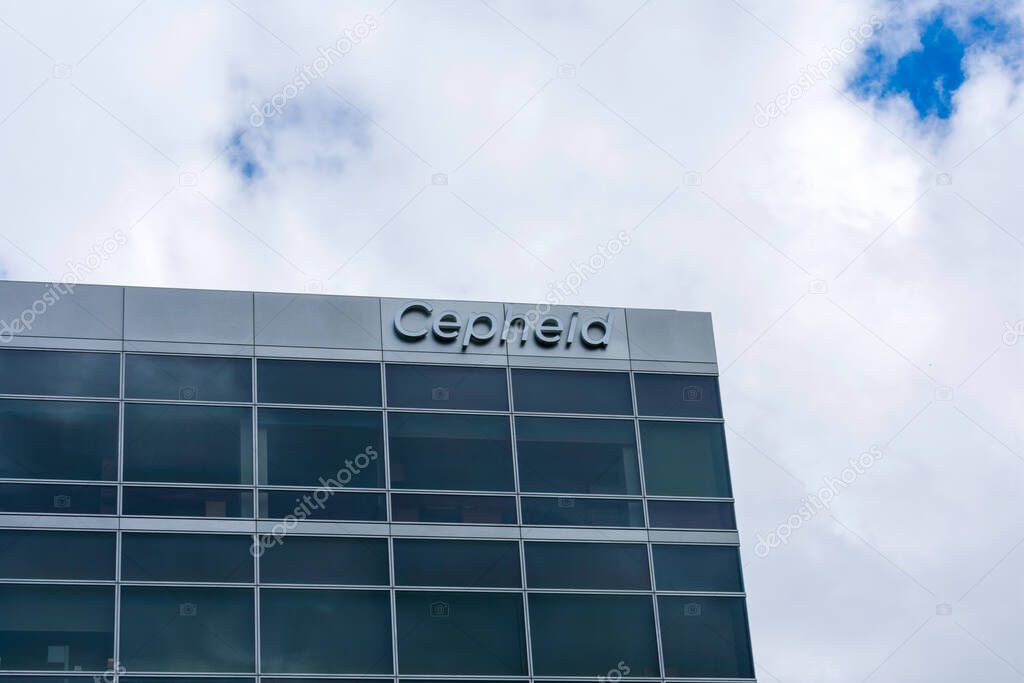 Firma de Cefeida en la sede de la compañía. Cepheid Inc es una empresa ...