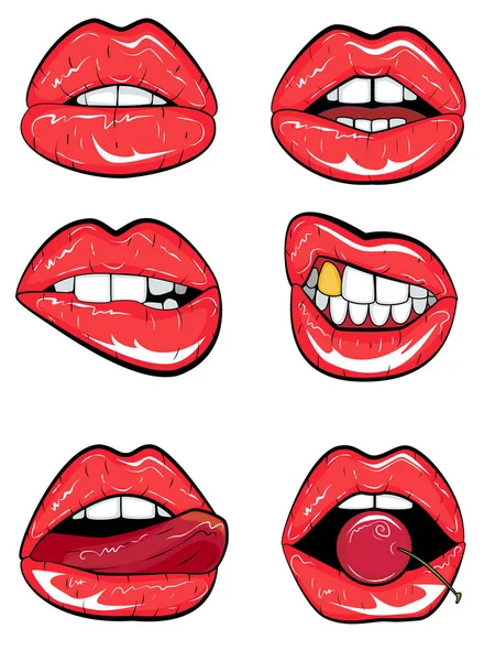 Comic Book Lips