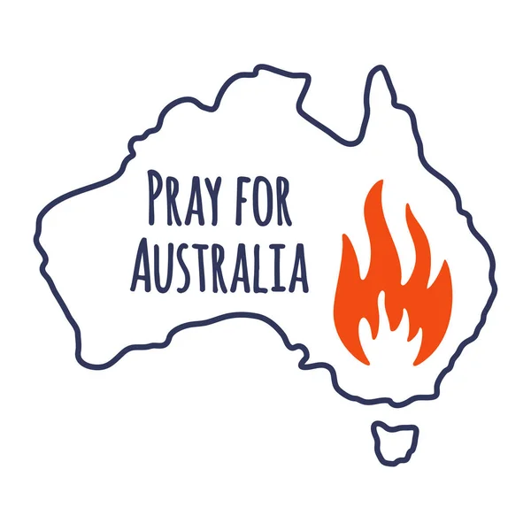 Pray for australia Stock Vectors, Royalty Free Pray for australia ...