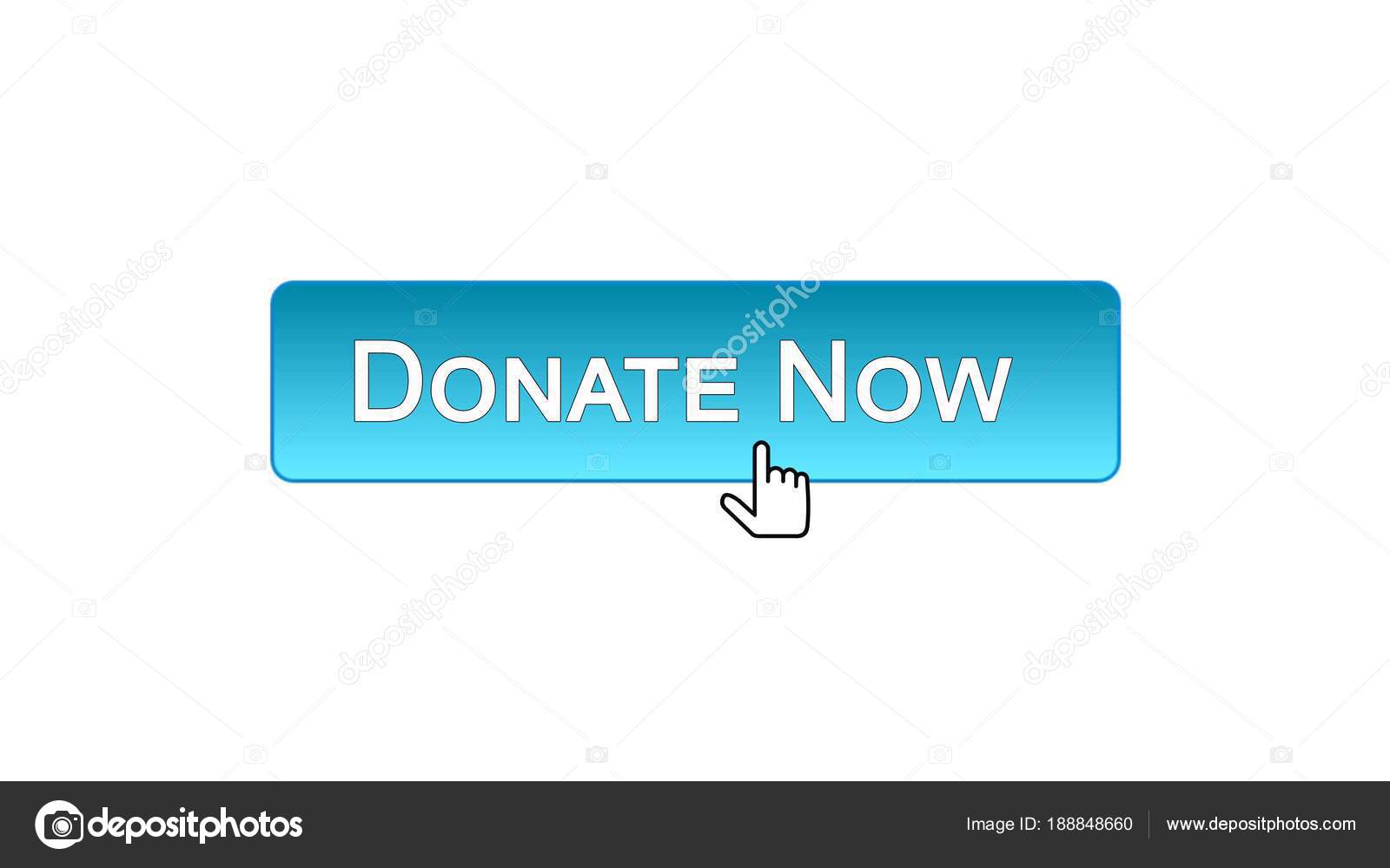 Blue Donate Now Button