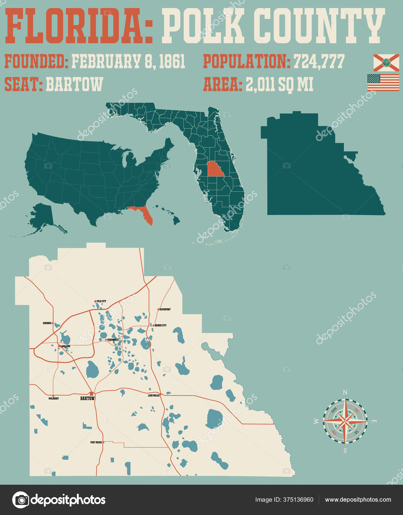 Mapa De La Ciudad De Polk, Florida Haines City Wikiwand