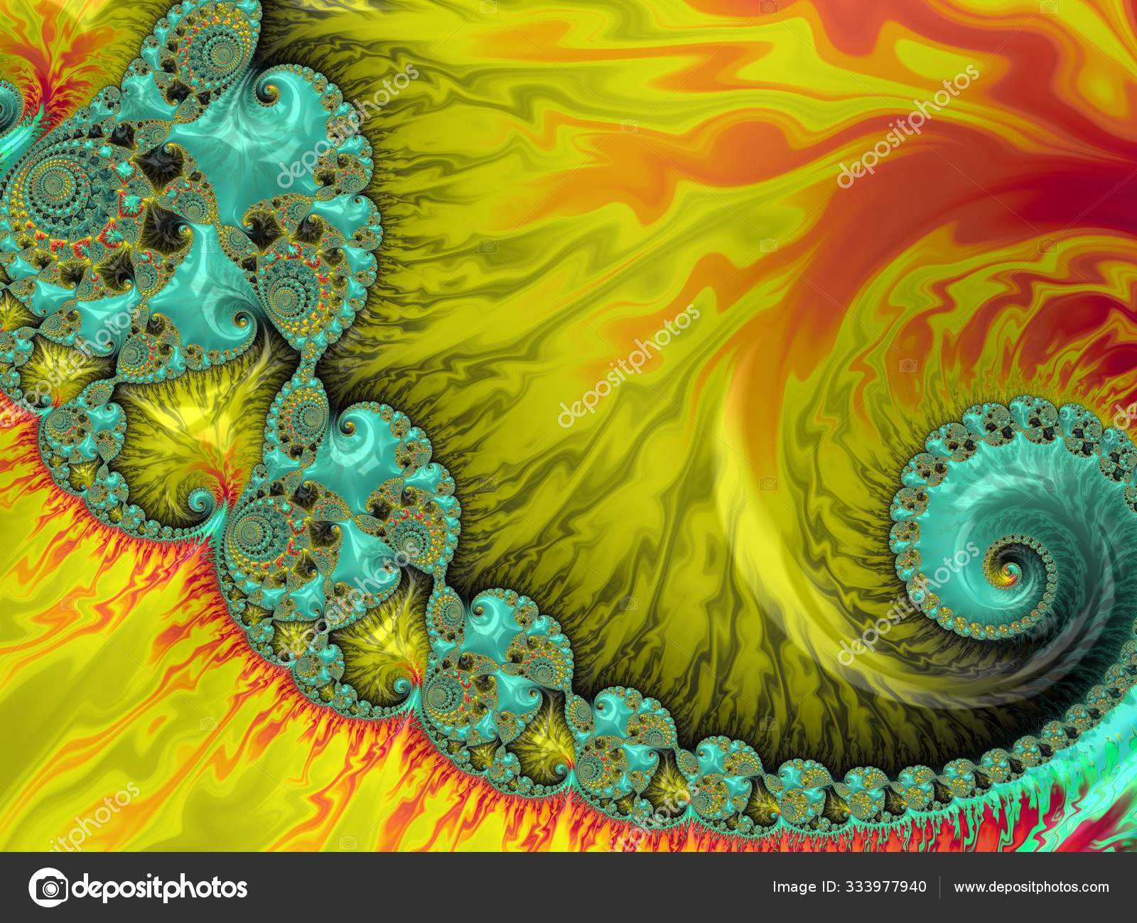 Colorful Infinitely Complex Patterns Design — Stock Photo ...