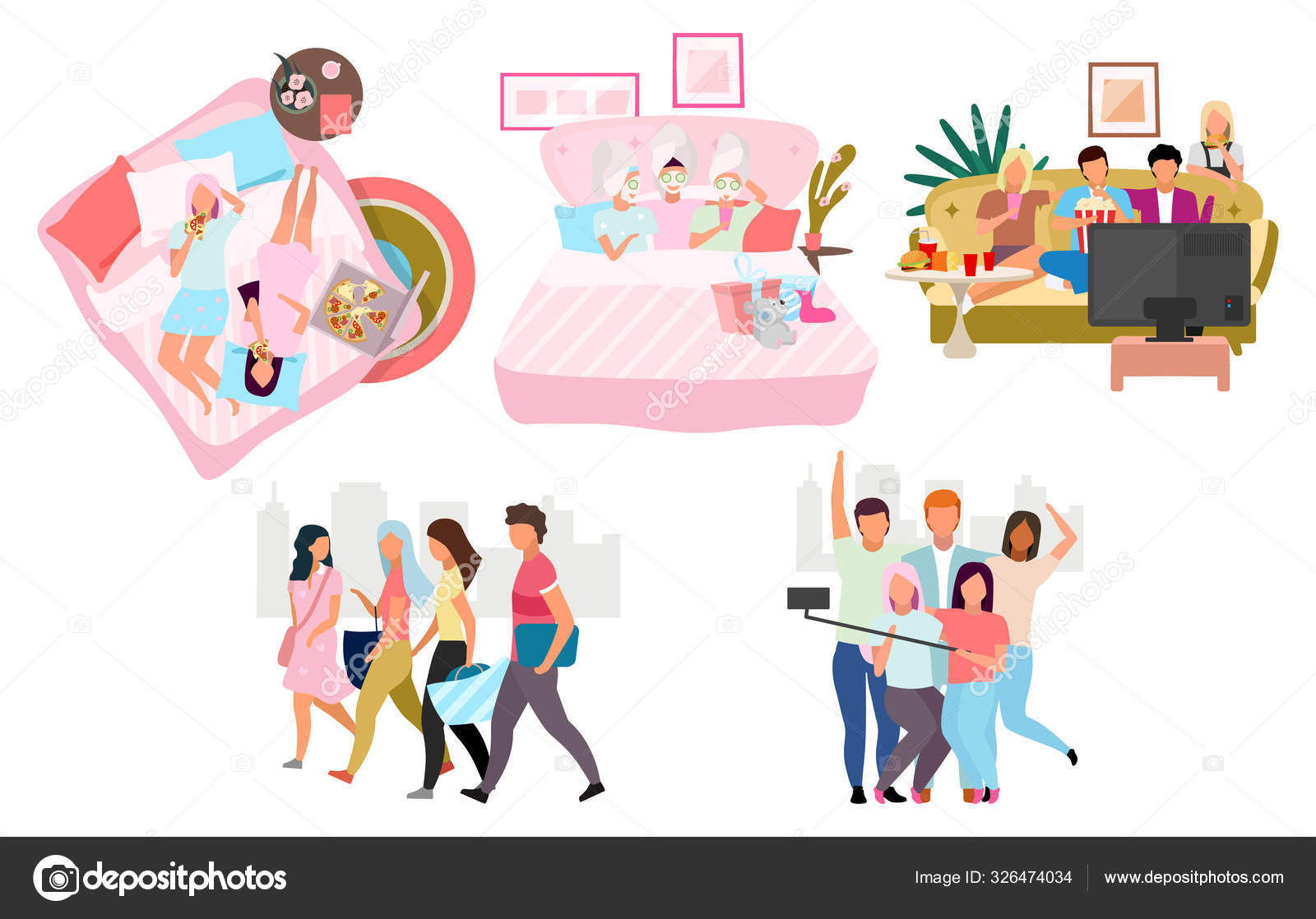 Zeit Mit Freunden Clipart Verbringen