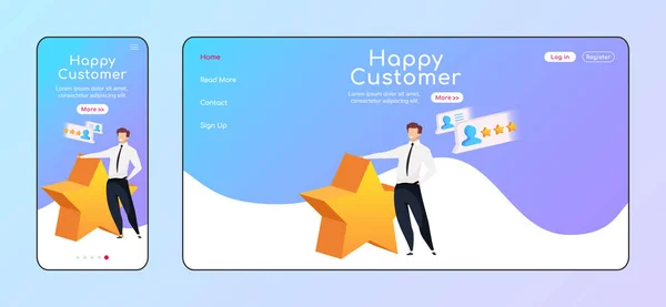 20,468 Happy customer Vector Images | Depositphotos