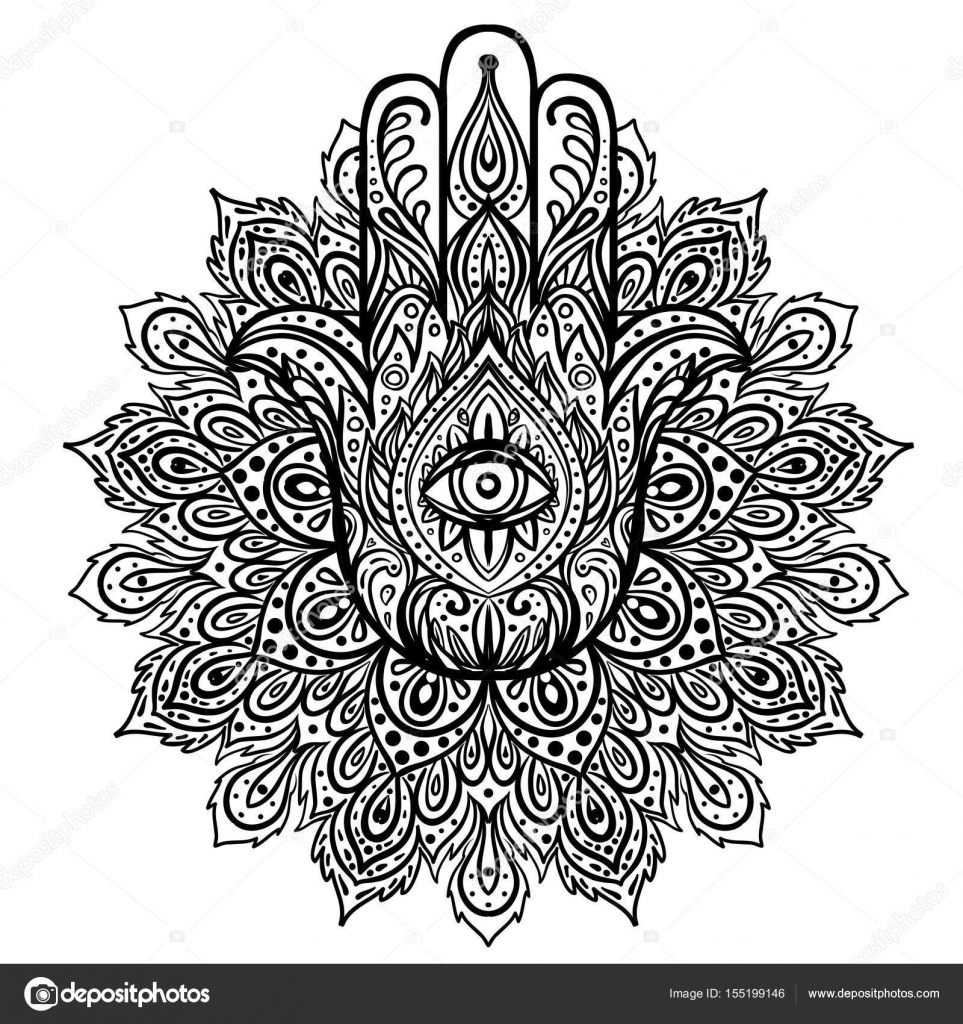 Hindu Hand Drawings