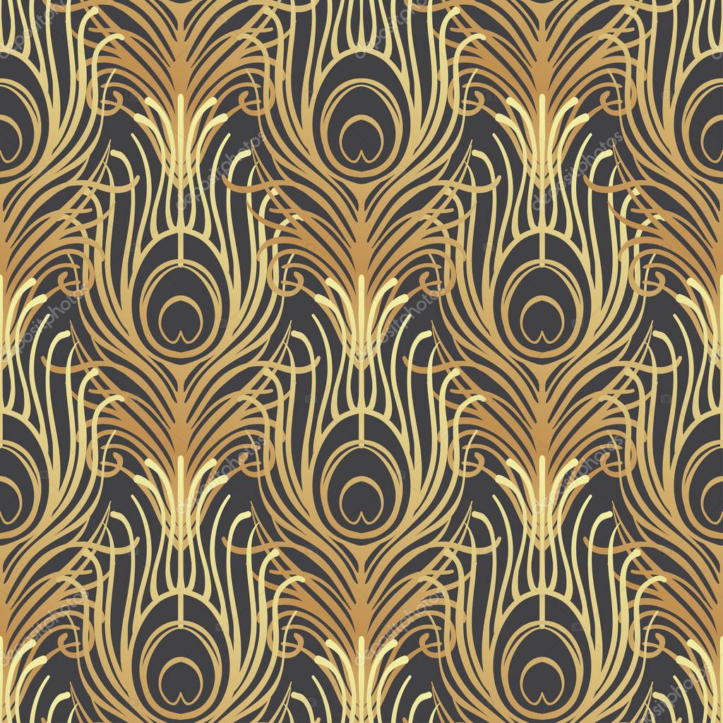 Art Deco Wallpaper Seamless
