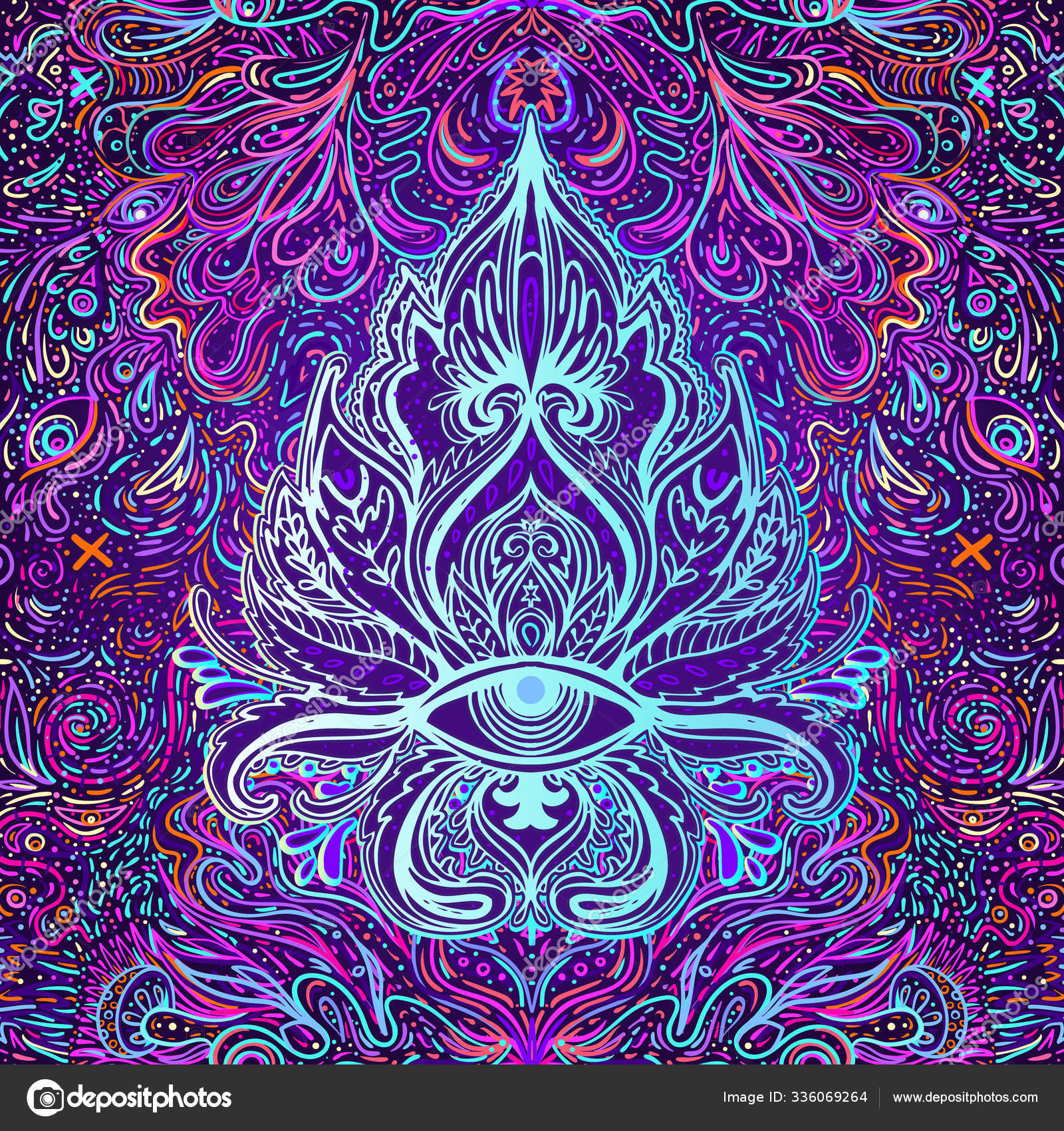 Seamless Psychedelic Patterns