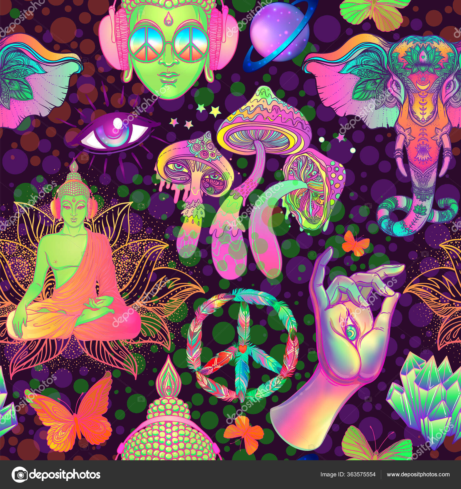 Trippy Acid Backgrounds