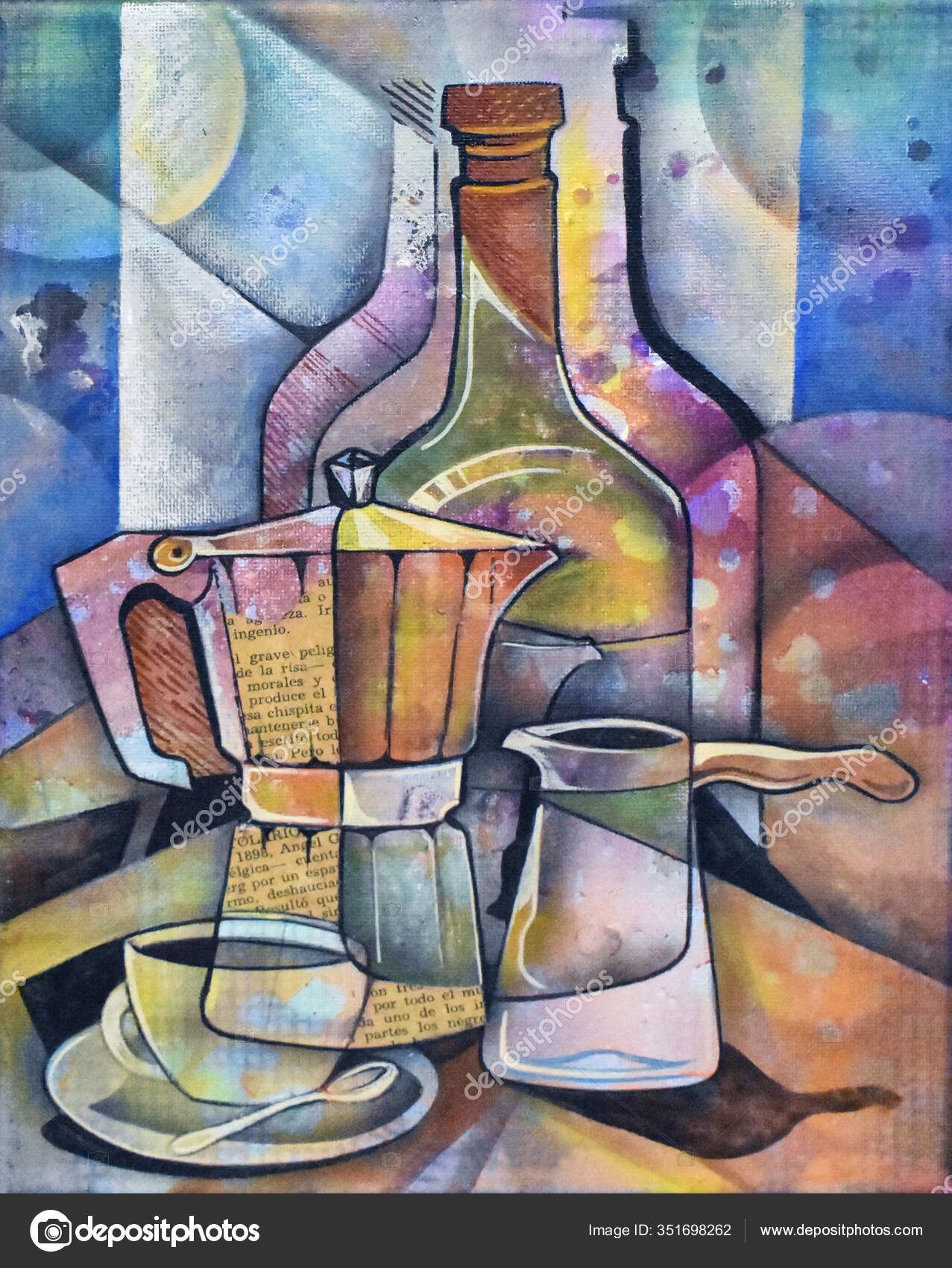 Cubist Still Life Paintings