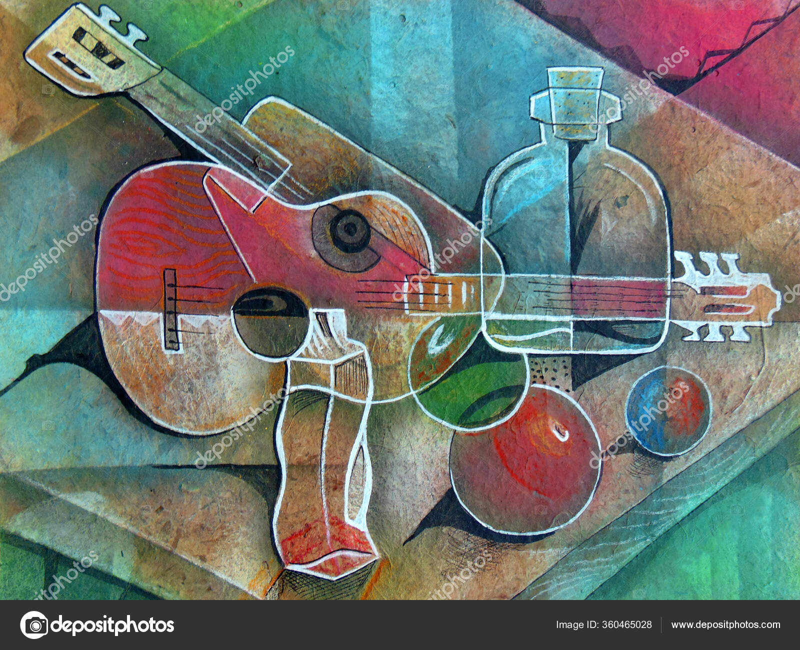 Cubist Still Life Picasso