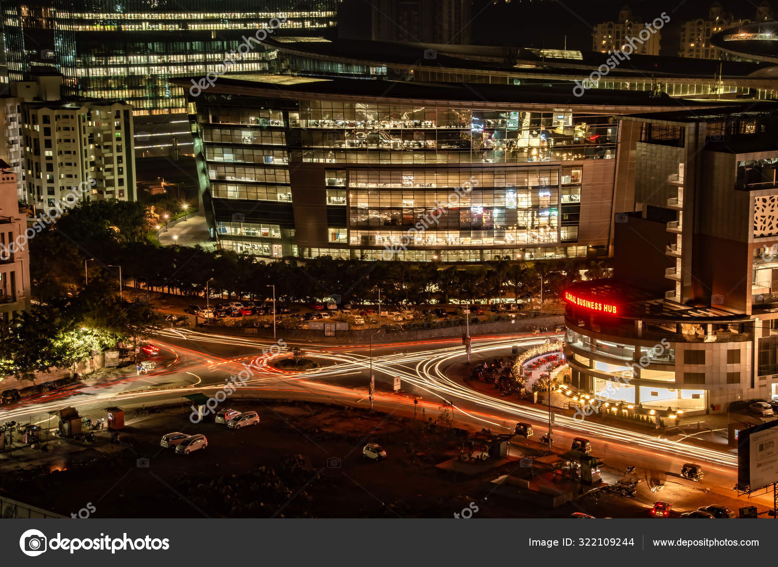 Night Cityscape Pune India – Stock Editorial Photo © dihuk #322109244