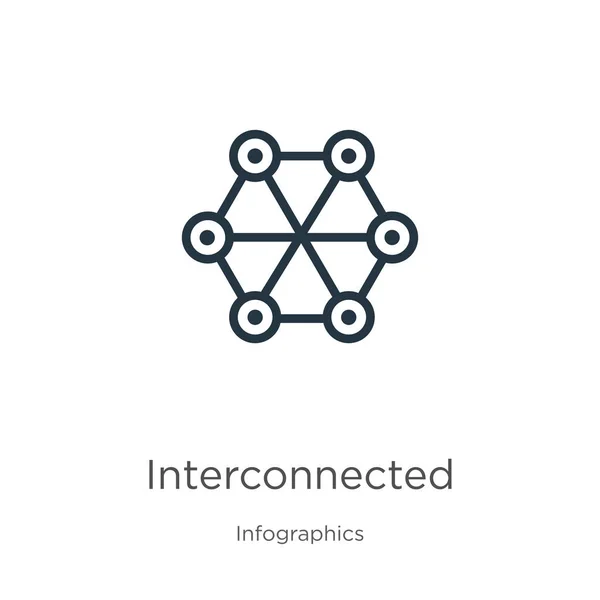Interconnected data Vector Art Stock Images | Depositphotos