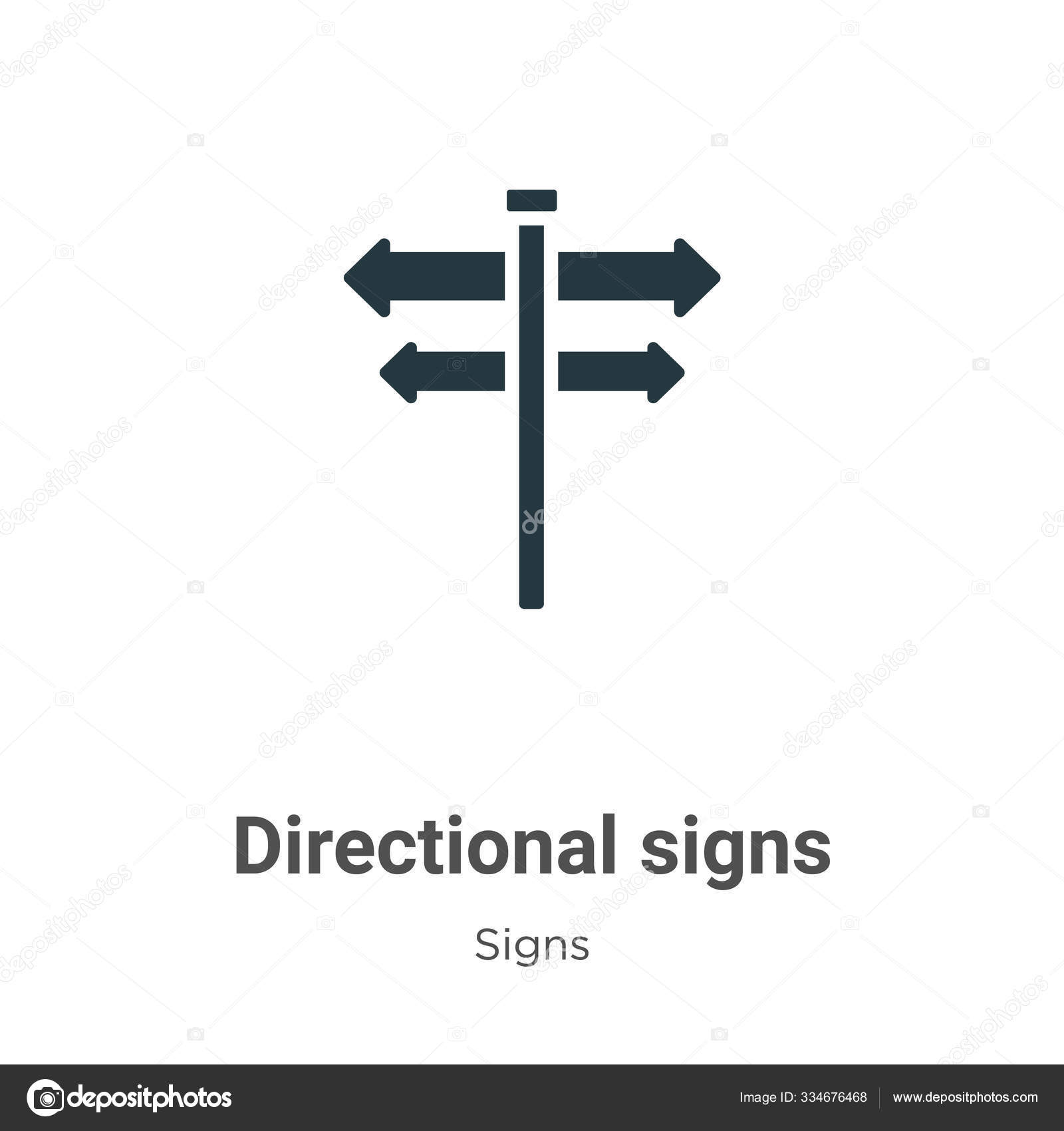 Modern Directional Signage Design
