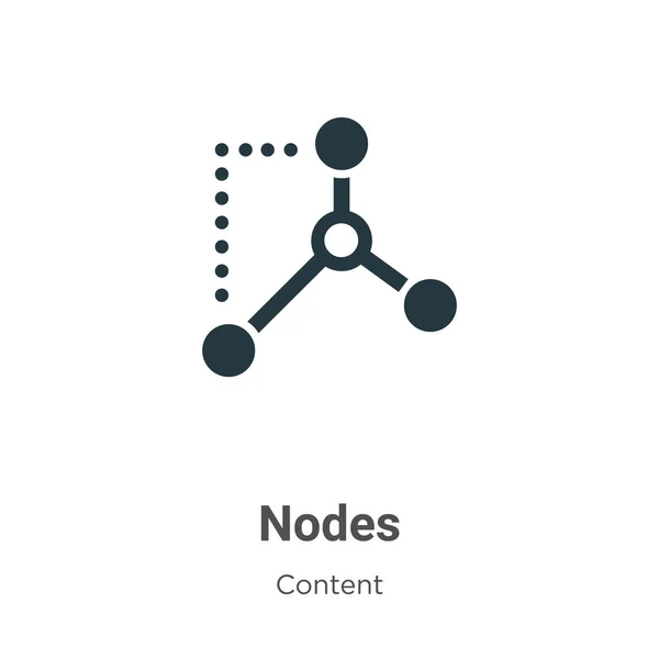 Grid Glyph Icon Vector White Background Flat Vector Grid Icon Stock ...