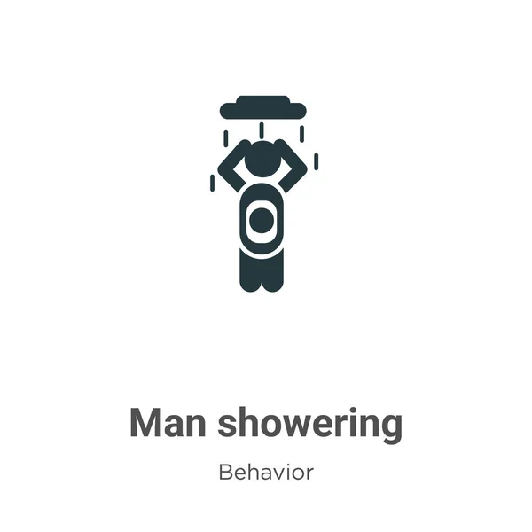 Man showering silhouette Vector Art Stock Images | Depositphotos