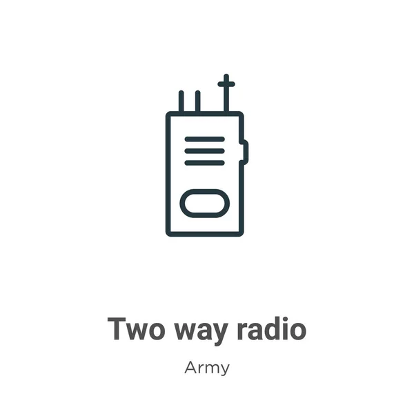 Two way radio Vector Art Stock Images | Depositphotos