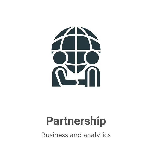 Work Parteners Vector Icon White Background Flat Vector Work Parteners ...