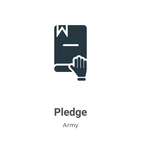 Hand pledge icon Vector Art Stock Images | Depositphotos